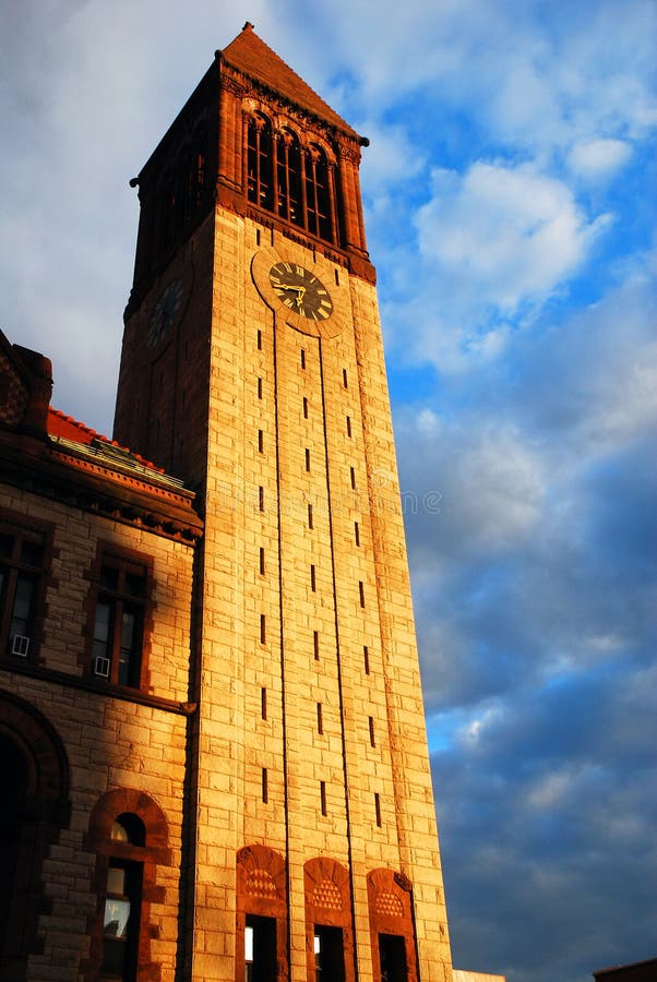 City Hall of Albany, New York Stock Image - Image of historic ...