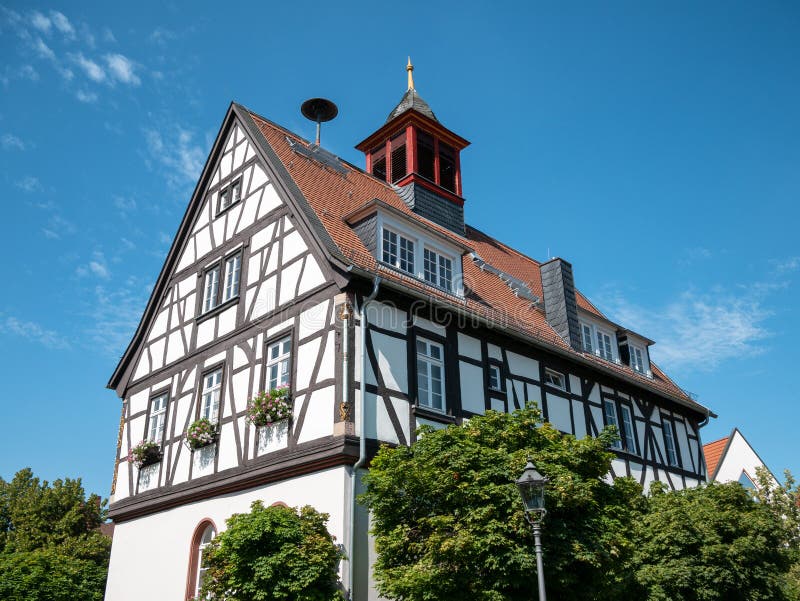 City hall of Bad Vilbel stock image. Image of hesse - 167293849