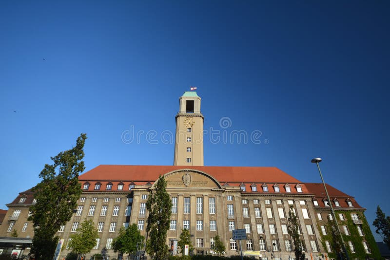 City Hall in Berlin Spandau, Germany Editorial Stock Photo - Image of ...