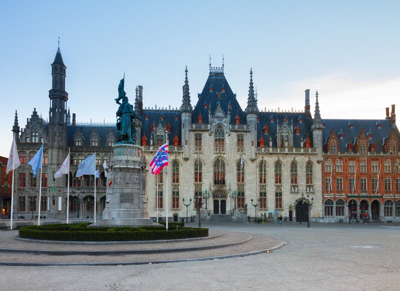 City hall of Brugge stock image. Image of historic, benelux - 38154623