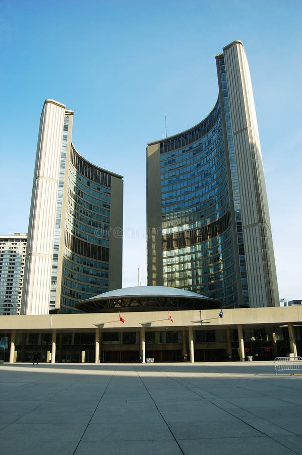 City Hall Building in Toronto-Canada Stock Photo - Image of hall ...