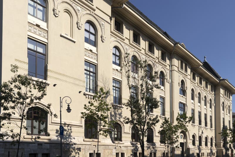 City Hall at the Center of City of Bucharest, Romania Editorial ...
