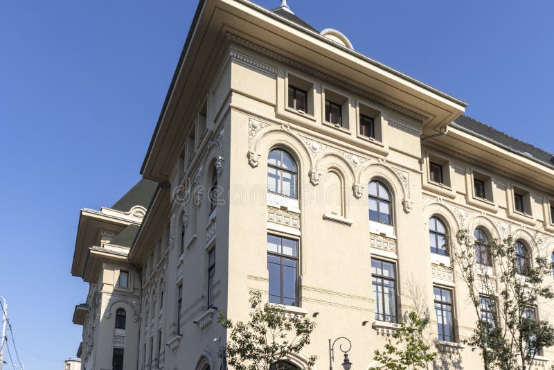 City Hall at the Center of City of Bucharest, Romania Editorial Photo ...