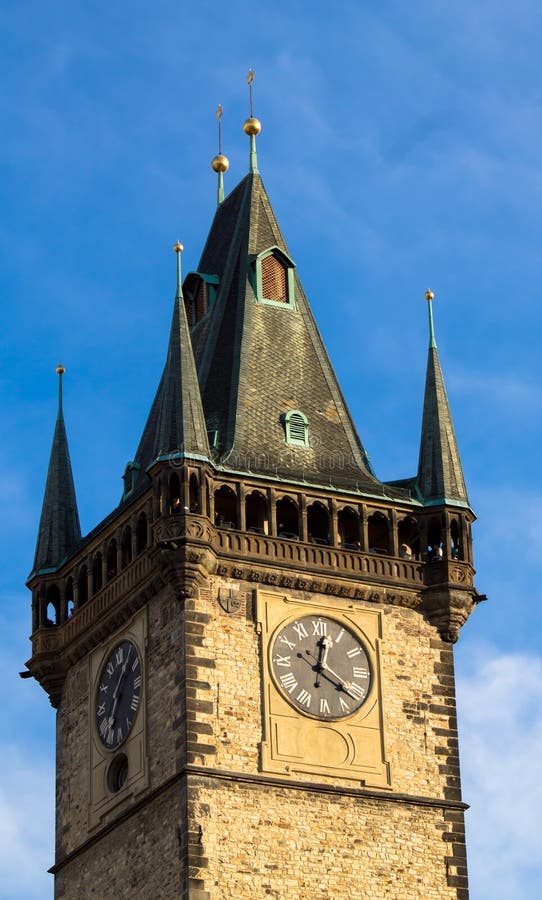 City Hall Clock Tower stock image. Image of capital, ancient - 42999069