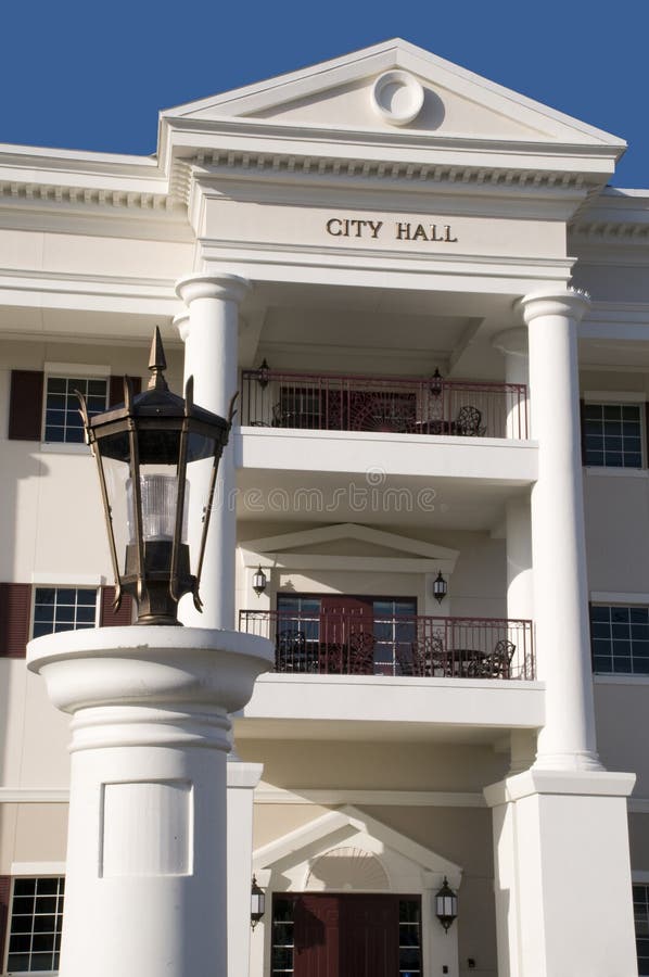 City Hall in Cocoa, Florida Stock Photo - Image of building, blue: 22760916