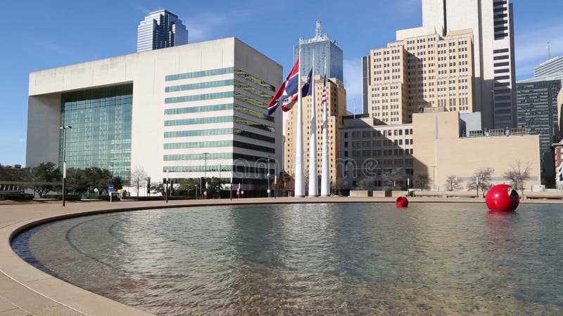 Aerial Texas Dallas stock video. Video of buildings, night - 68132383