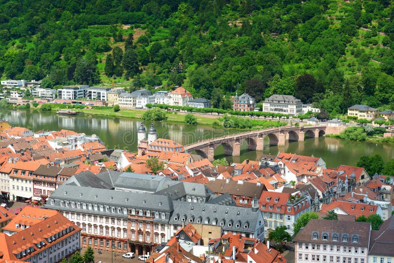 City of Heidelberg. Germany Stock Photo - Image of historic, beautiful ...