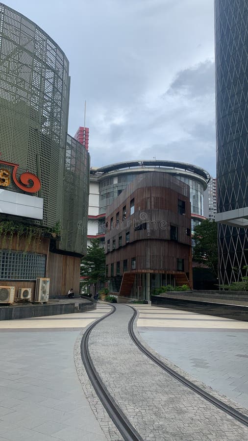 City in hight building stock photo. Image of building - 262149178