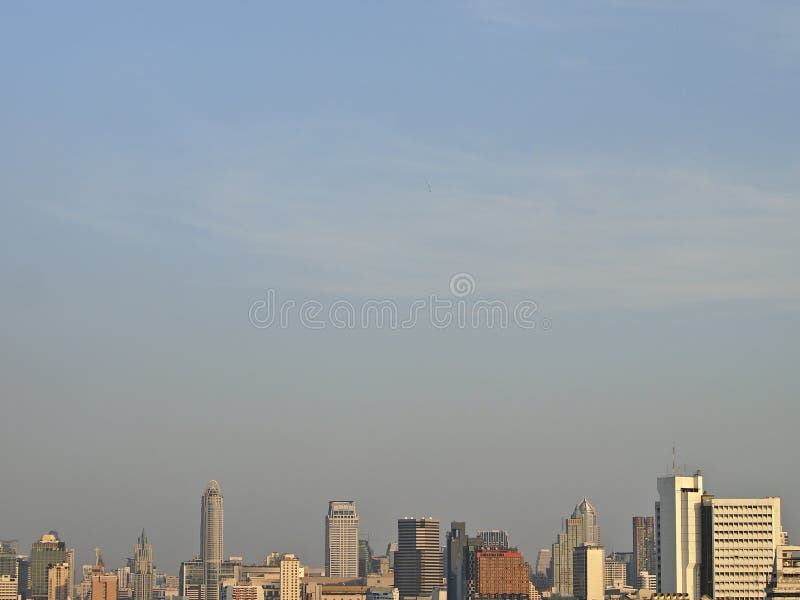 City in horizon stock image. Image of exterior, building - 28801883