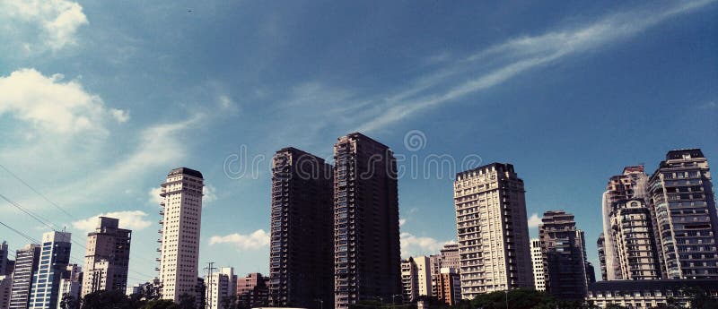 City horizon stock image. Image of city, buildings, cosmopolitan ...