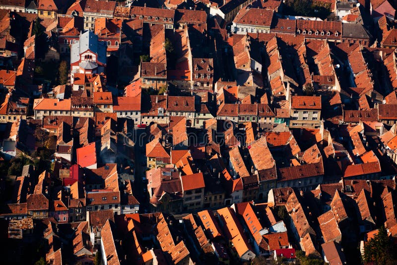 City houses from above stock photo. Image of background - 30230136