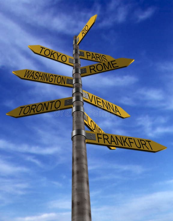 City Indicator stock illustration. Illustration of array - 384373