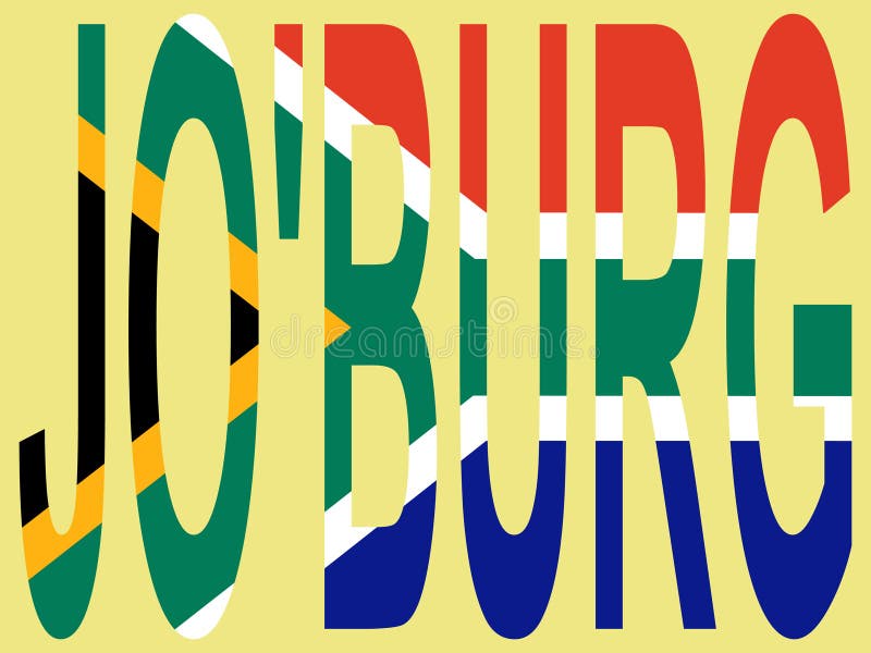 City of Johannesburg stock vector. Illustration of african - 1979225