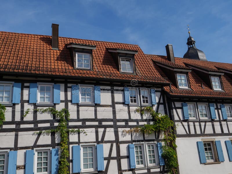 The City of Kandel in German Pfalz Stock Image - Image of house, pfalz ...