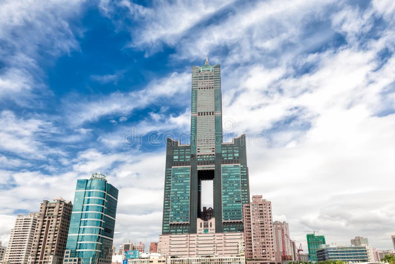 Panorama of Kaohsiung City in Taiwan Editorial Image - Image of taiwan ...