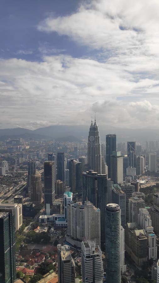 City of Kuala Lumpur View from KL Tower. Stock Image - Image of lumpur ...