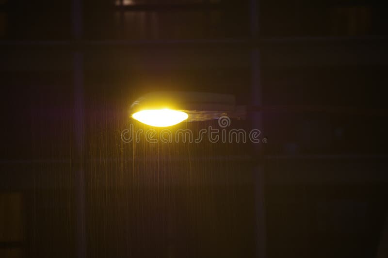 City lamp post in rain stock photo. Image of font, falling - 237511434