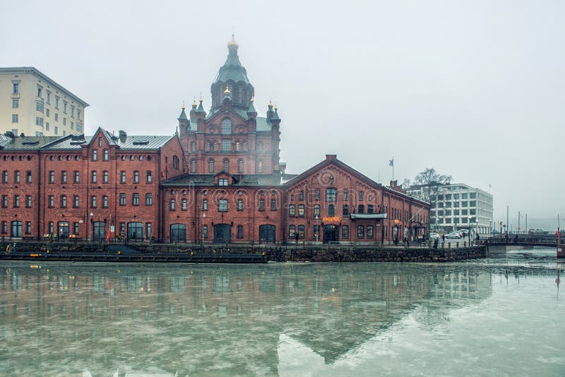 City Landscape in Helsinki, Finland Editorial Photo - Image of ...