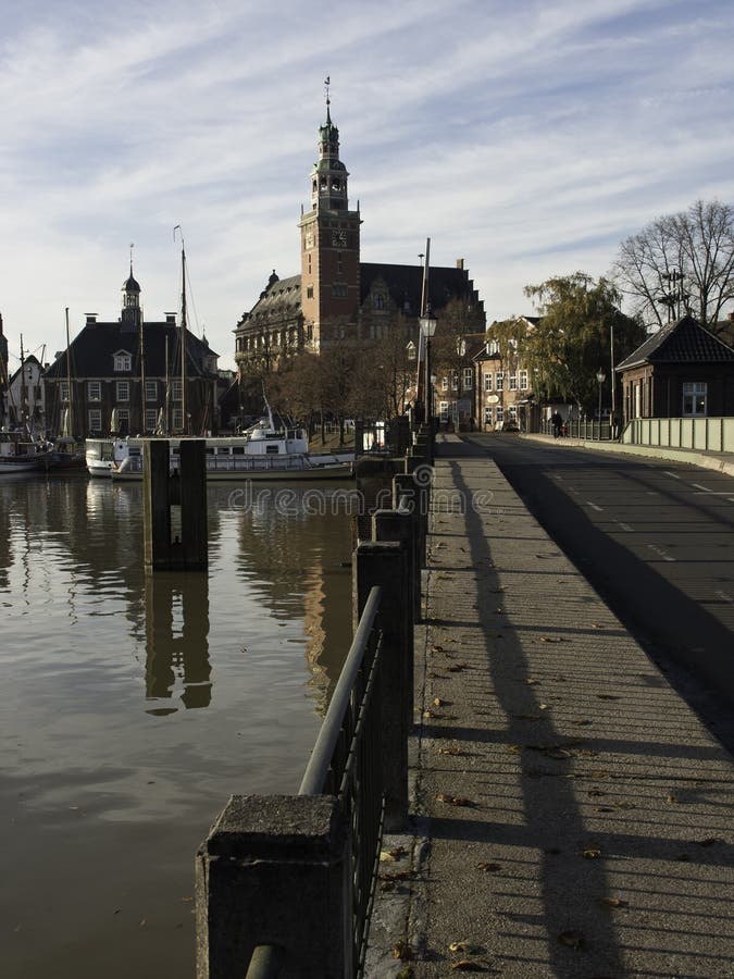 The City of Leer in Germany Stock Image - Image of ship, germany: 254511559