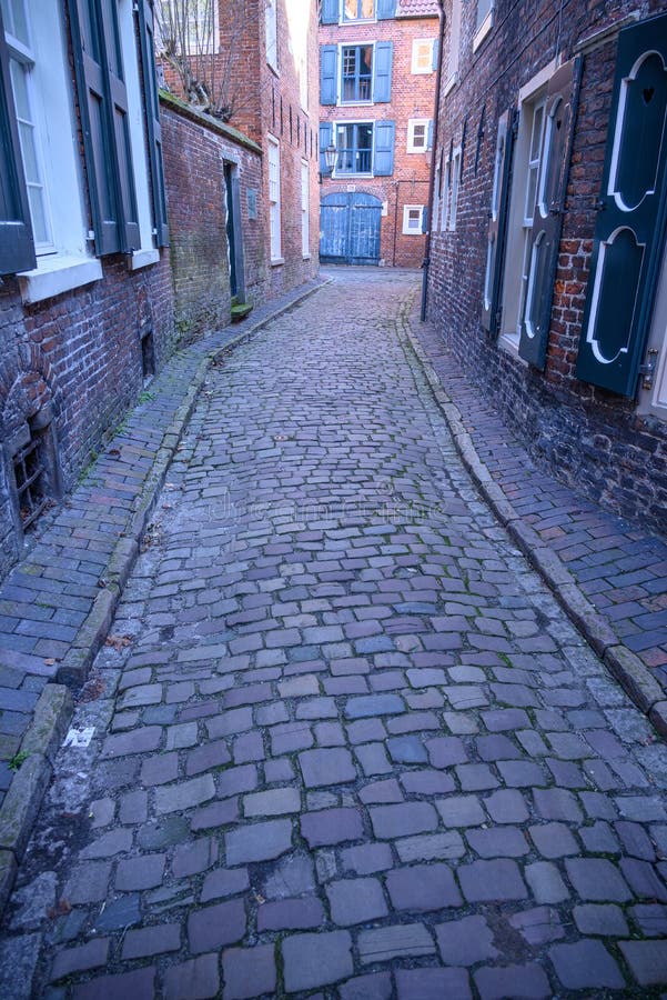 The City of Leer in Germany Stock Image - Image of germany, street ...