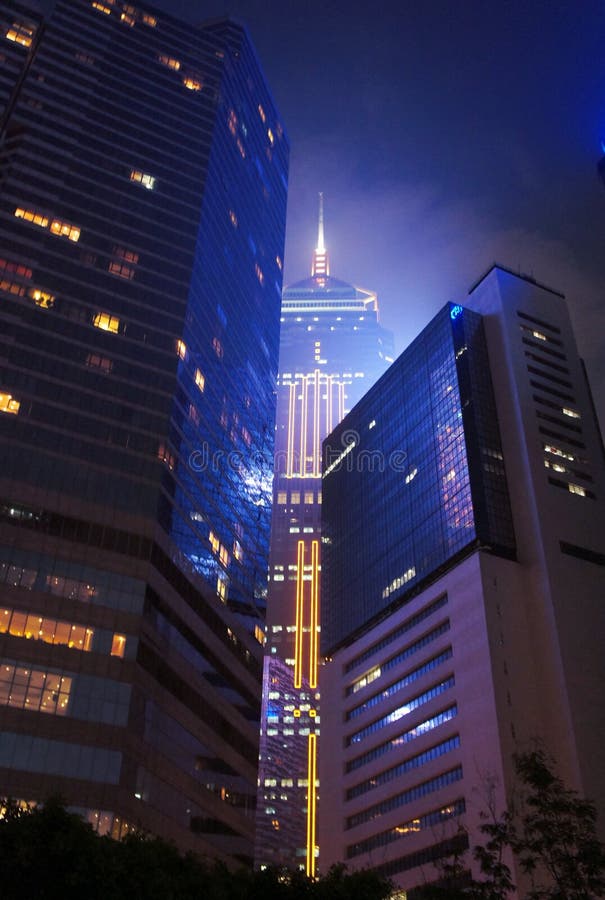 City Life Skyscraper Abstraction Stock Photo - Image of futuristic ...