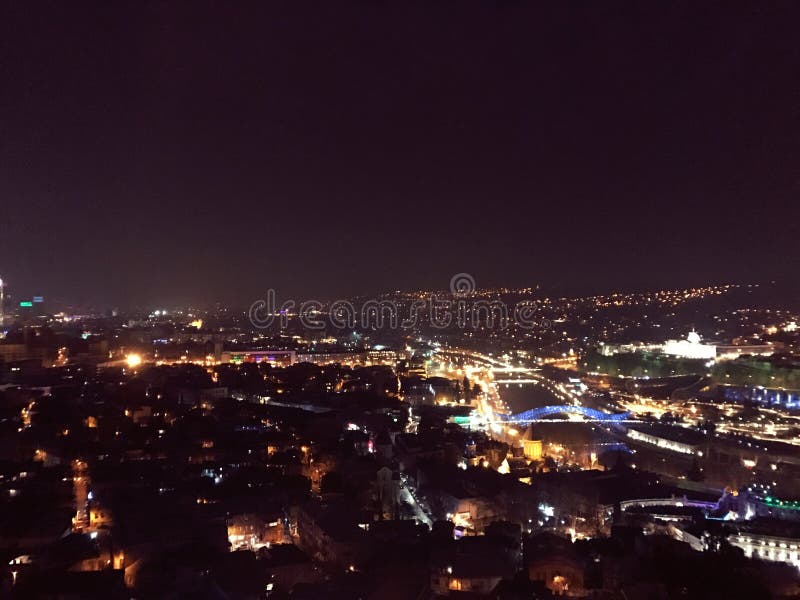 City life stock image. Image of night, city, life, illuminated - 89497461