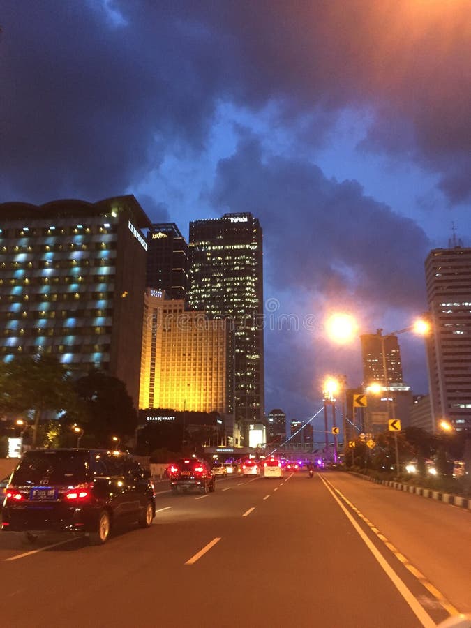 City Light editorial photo. Image of city, light, night - 69477476