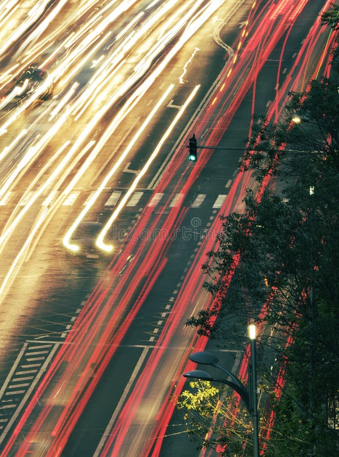 Abstract city lights stock photo. Image of design, waves - 44818994