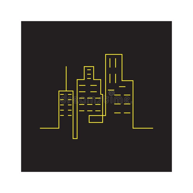 City Line Logo Vector and Symbol Stock Vector - Illustration of sign ...