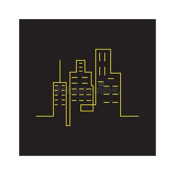 City Line Logo Vector and Symbol Stock Vector - Illustration of sign ...