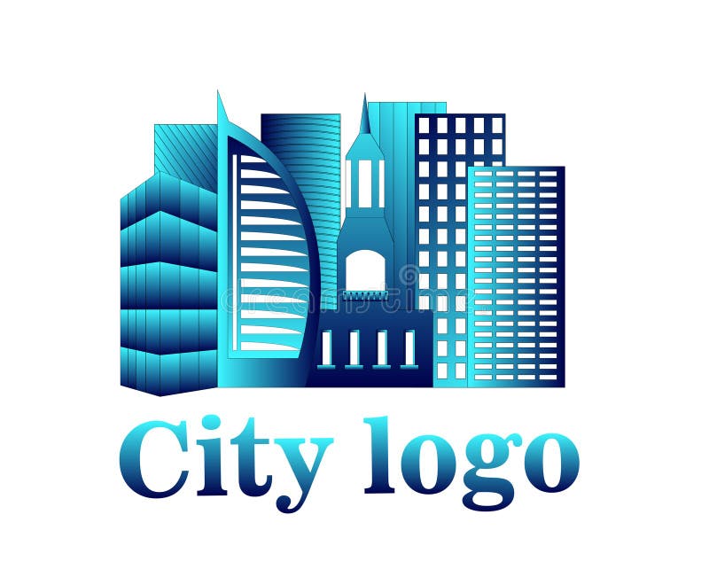 City logo stock vector. Illustration of company, nightcity - 95839644
