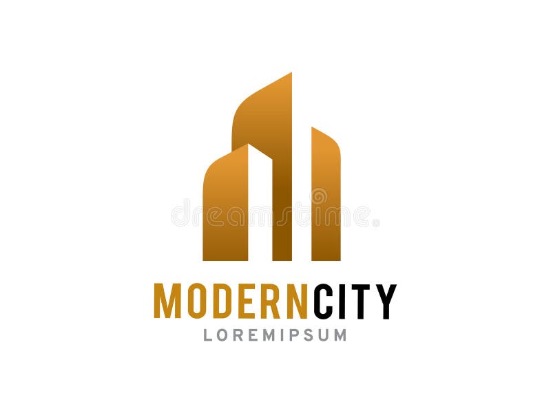 City Logo Symbol or Icon Template Stock Vector - Illustration of ...