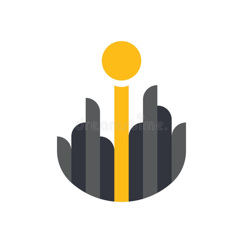 City Logo Template Icon stock vector. Illustration of corporate - 348470238