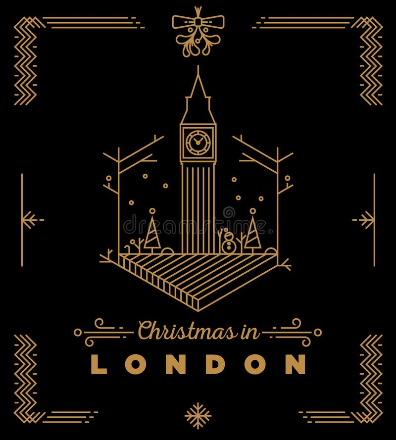 City of London Monogram Vector Design Template Stock Illustration ...