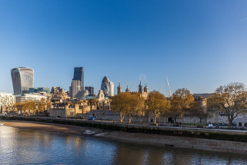 City of London in the Morning Stock Photo - Image of geotagged, great ...