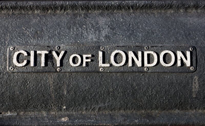 City of London Sign stock photo. Image of words, destination - 36698596