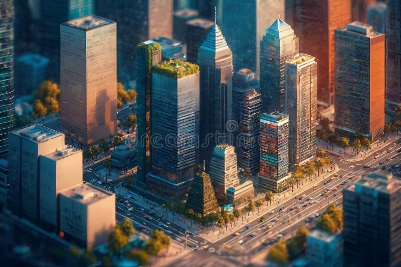 City is Made of Small Pixels, Representing a Smart City with the Use of ...