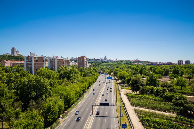 City of Madrid editorial photo. Image of monument, landscape - 54515706