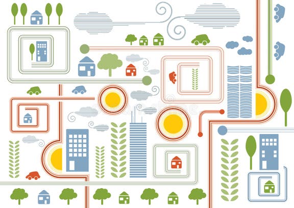 Eco City Map Stock Illustrations – 5,434 Eco City Map Stock ...