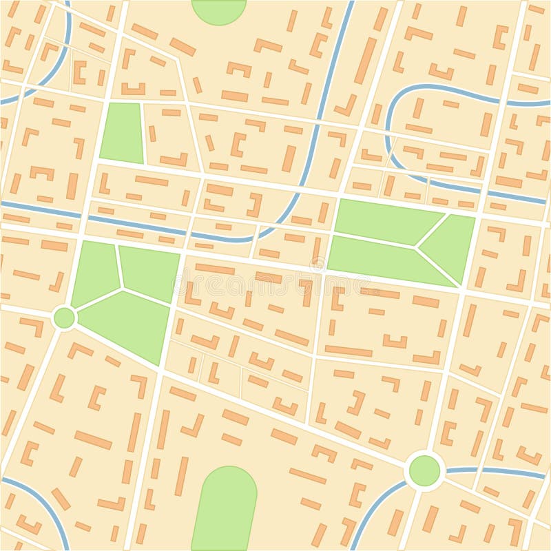 City map stock vector. Illustration of locality, asphalt - 28509135