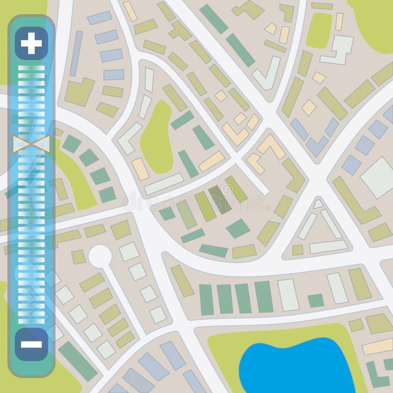 City map stock illustration. Illustration of plan, background - 38556991