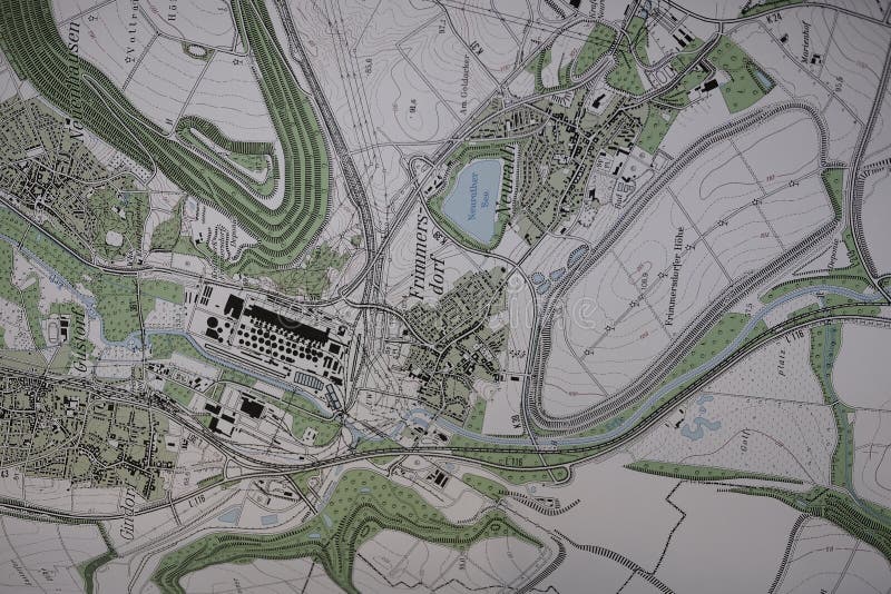 High Resolution Orthorectified, Orthorectification Aerial Map Used for ...