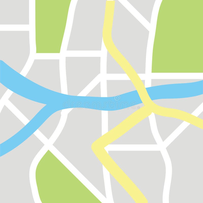 City map stock vector. Illustration of large, graphic - 47129290