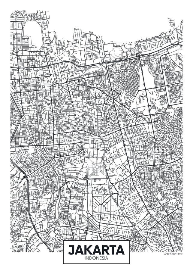 Jakarta Map Stock Illustrations – 4,604 Jakarta Map Stock Illustrations ...