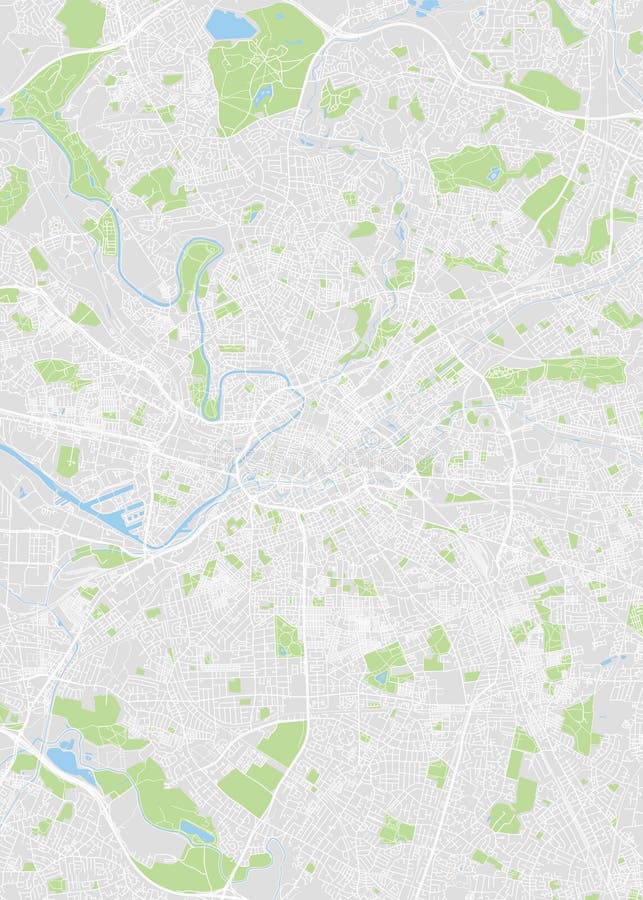 Greater Manchester Map Stock Illustrations – 163 Greater Manchester Map ...