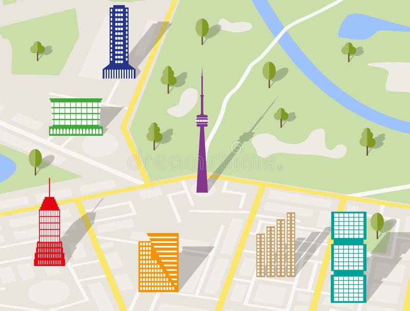 Generic City Map Stock Illustrations – 626 Generic City Map Stock ...