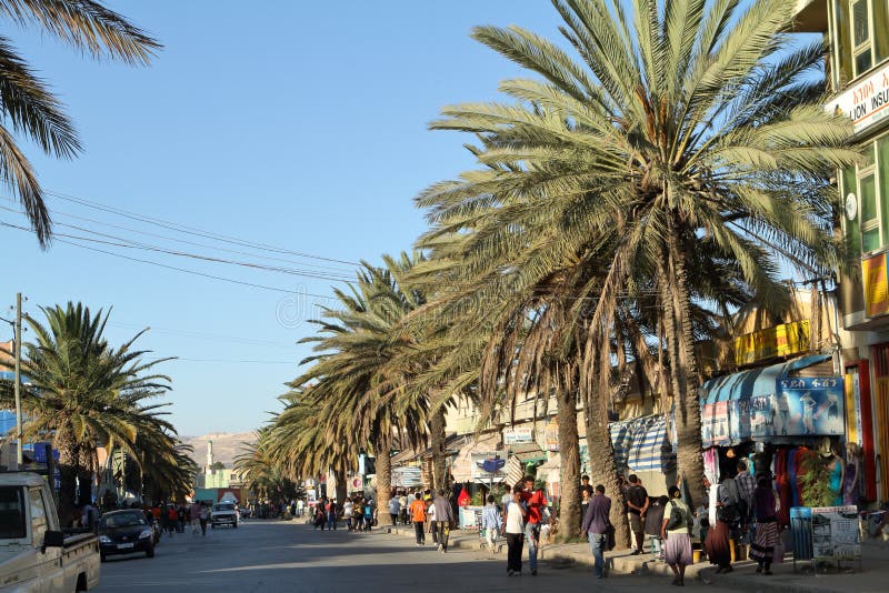 The City of Mekele in Ethiopia Editorial Stock Photo - Image of city ...