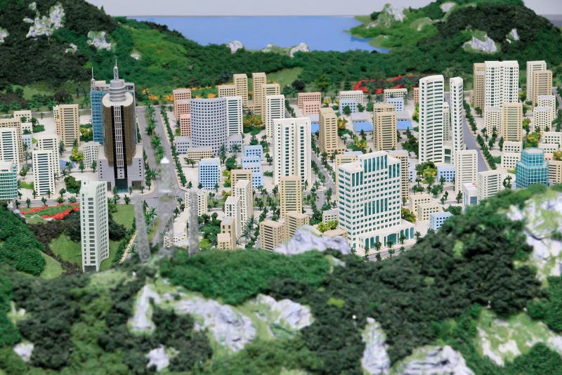 City model stock image. Image of district, organization - 26254009