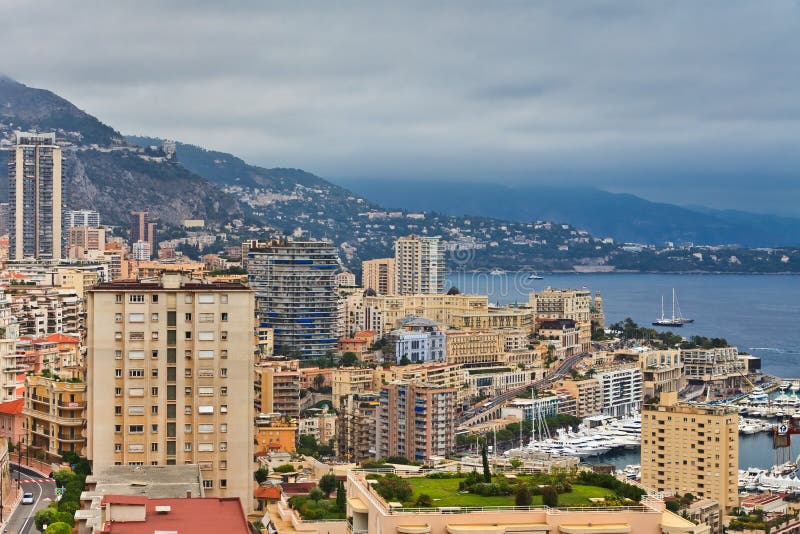 City of Monaco stock photo. Image of yacht, mediterranean - 23731266