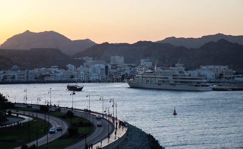 City of Muscat, Oman editorial photography. Image of arabia - 264244917